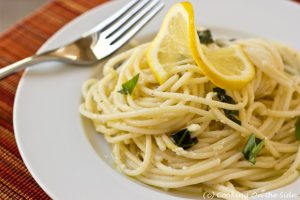 Lemon Spaghetti Recipe by Giada De Laurentiis | Cooking On the Side