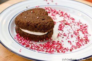 Recipe: Heart-Shaped Whoopie Pies | Cooking On the Side