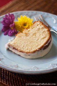 All-in-One Cake (with Edible Flowers!) | Cooking On the Side